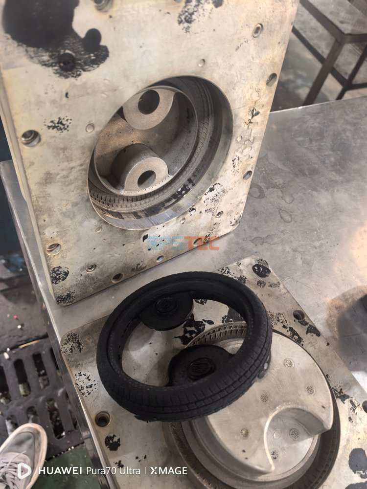 ETPU tire molds are manufactured using laser engraving texture - EPSTEC ...